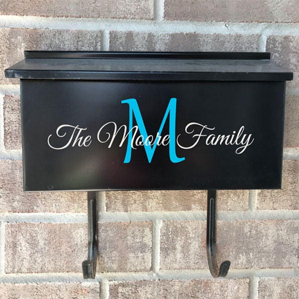 Mailbox Wall Mount Names - Etsy