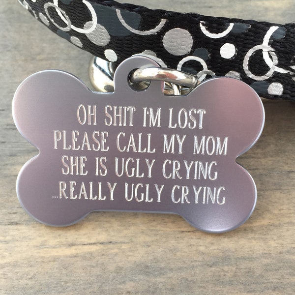 Funny Dog Tag - Etsy