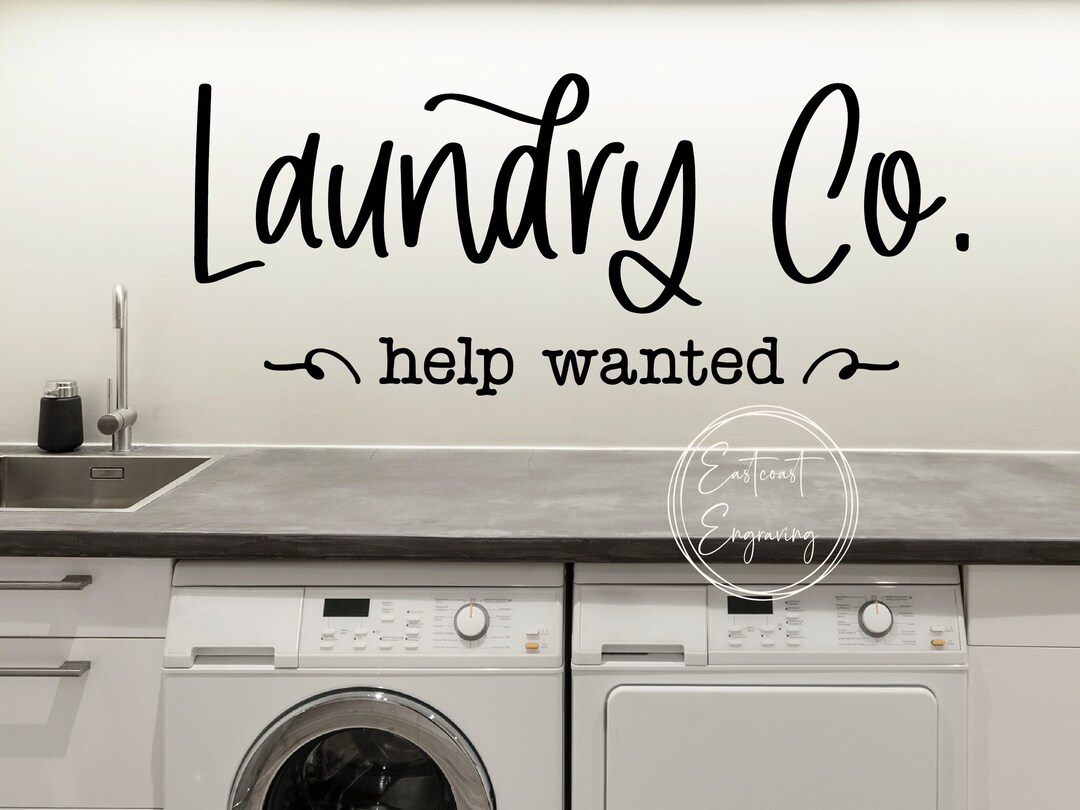 Laundry Room Wall Decal Laundry Room Decor Laundry Room Sign Laundry ...