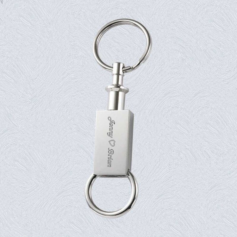 Key Shaped Key Chain - Etsy