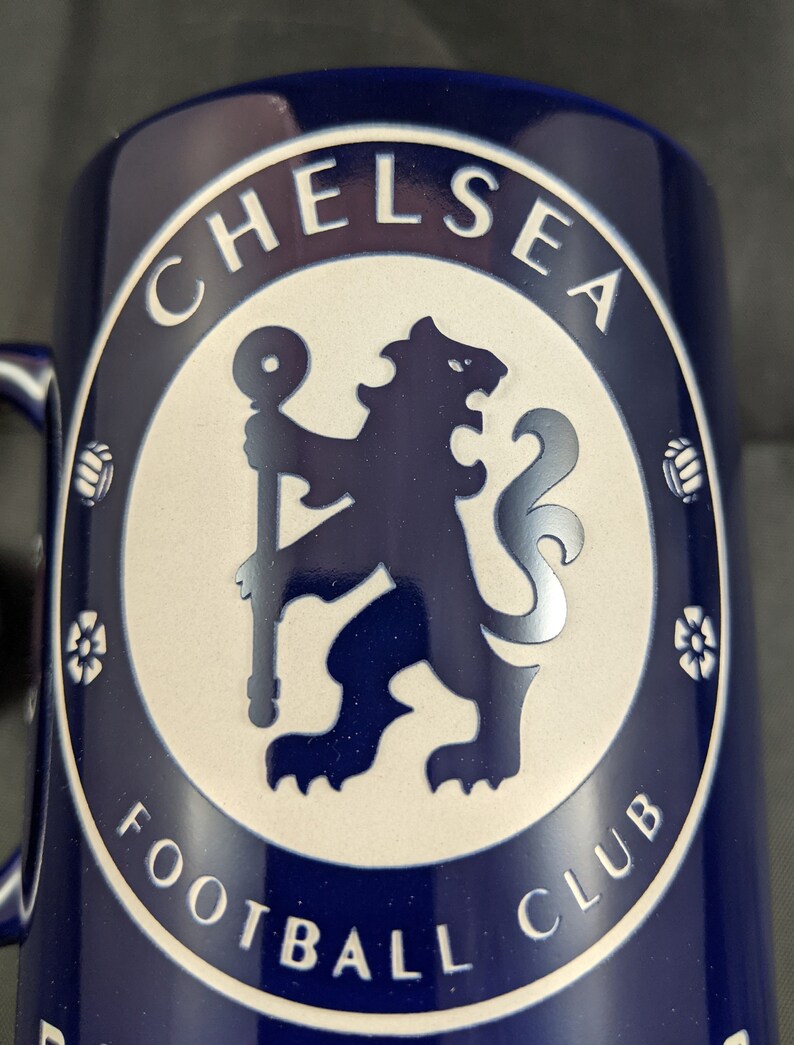 Chelsea F.C. - Hand Engraved Coffee / Tea Mug 11oz. - Etsy