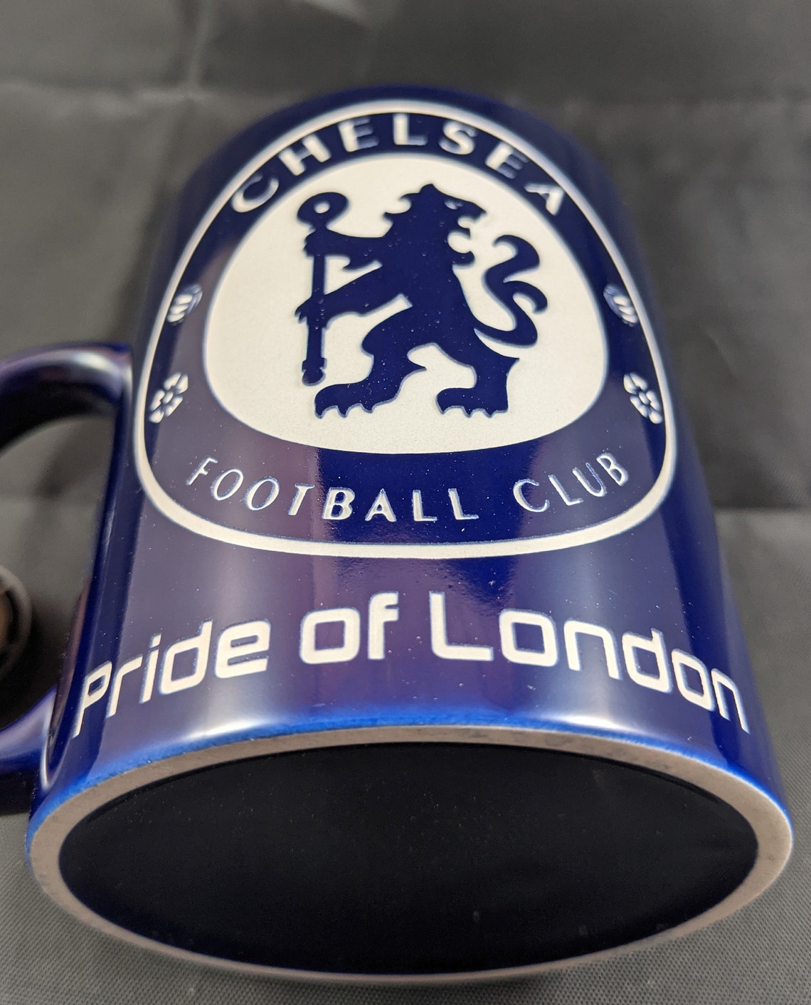 Chelsea F.C. Hand Engraved Coffee / Tea Mug 11oz. | Etsy