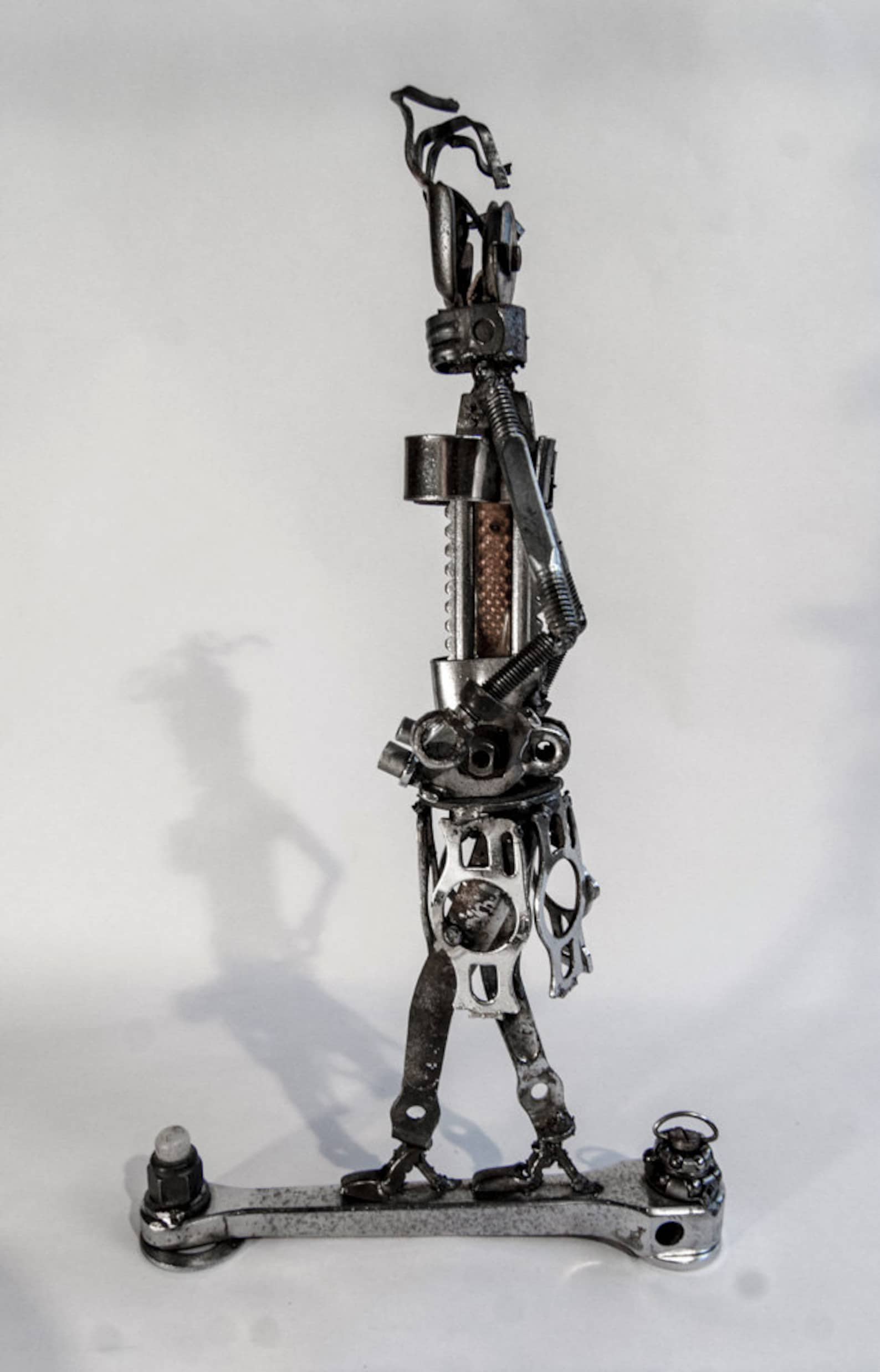 Miss Walker - MW1 - Bicycle Parts Upcycled Walking Figure - Etsy