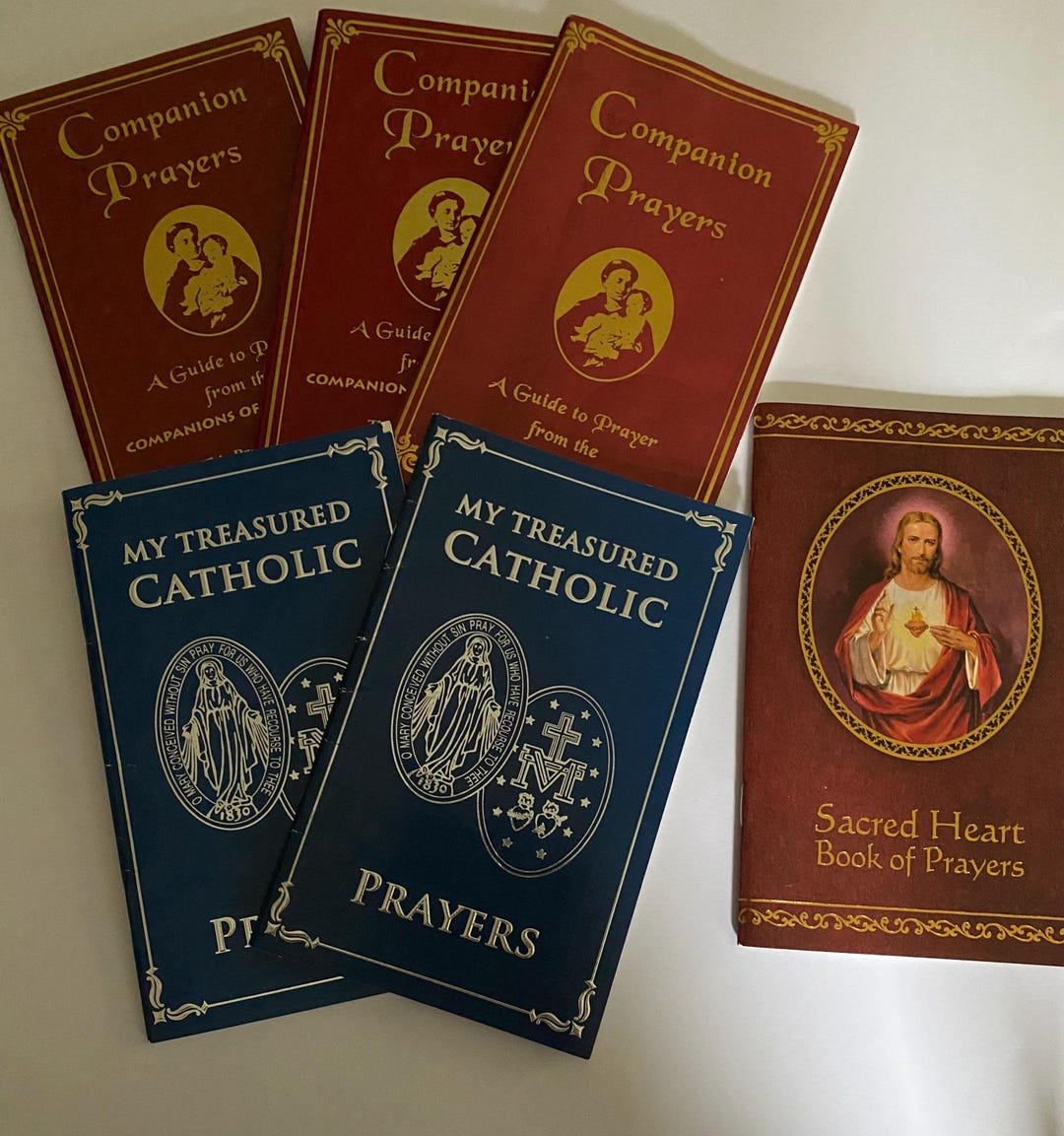 Catholic Prayer Books, Collection of 6 - Etsy