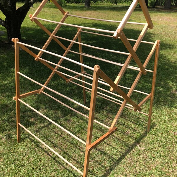 Vintage Laundry Drying Rack - Etsy