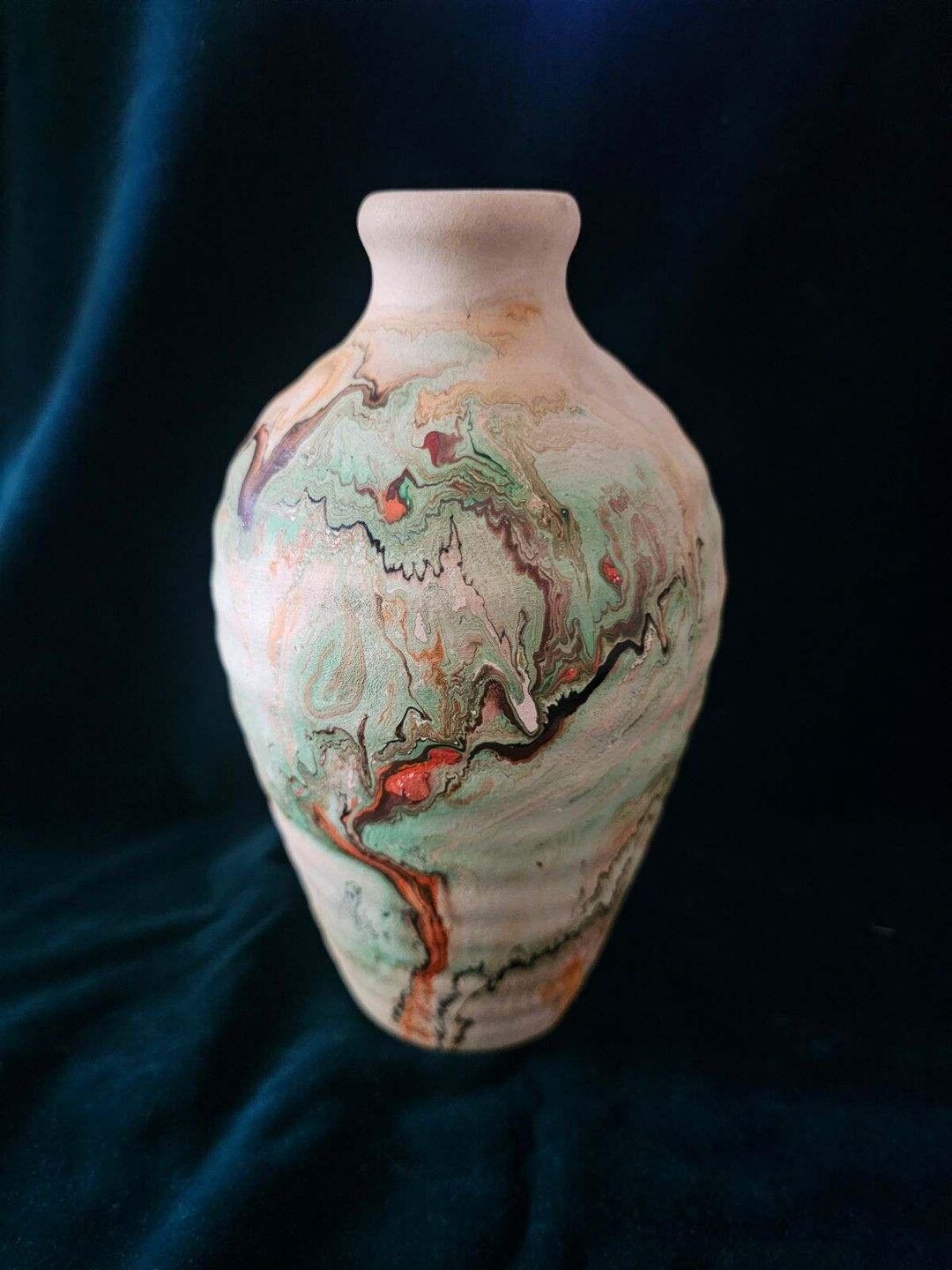 Large Nemadji Pottery Vase - Etsy