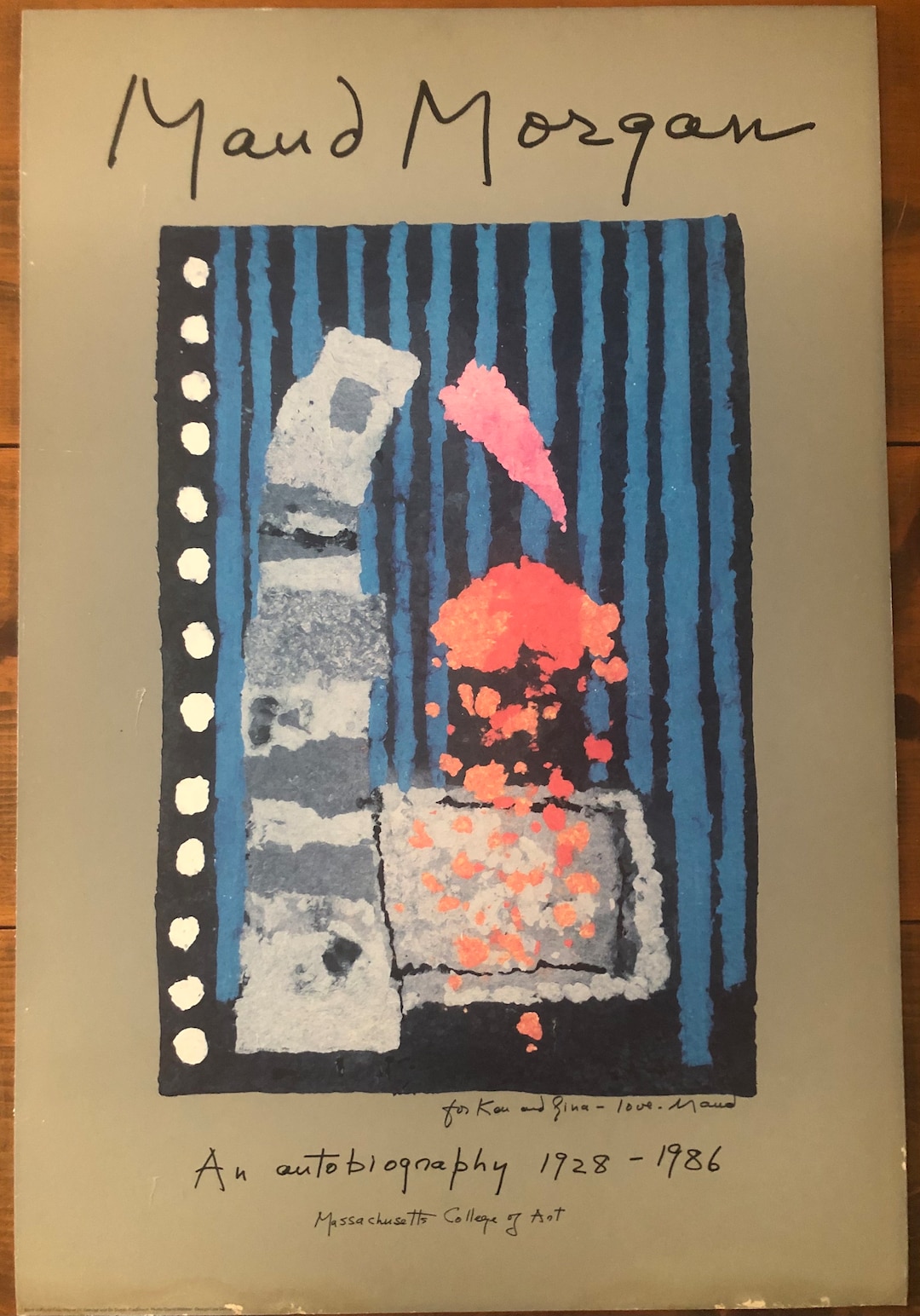 Maud Morgan, an Autobiography 1928-1986, Special Exhibition Poster Held ...