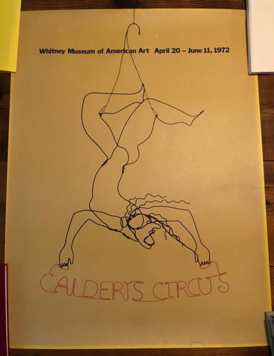 Vintage 1972 Original Whitney Museum Special Exhibition Poster for ...