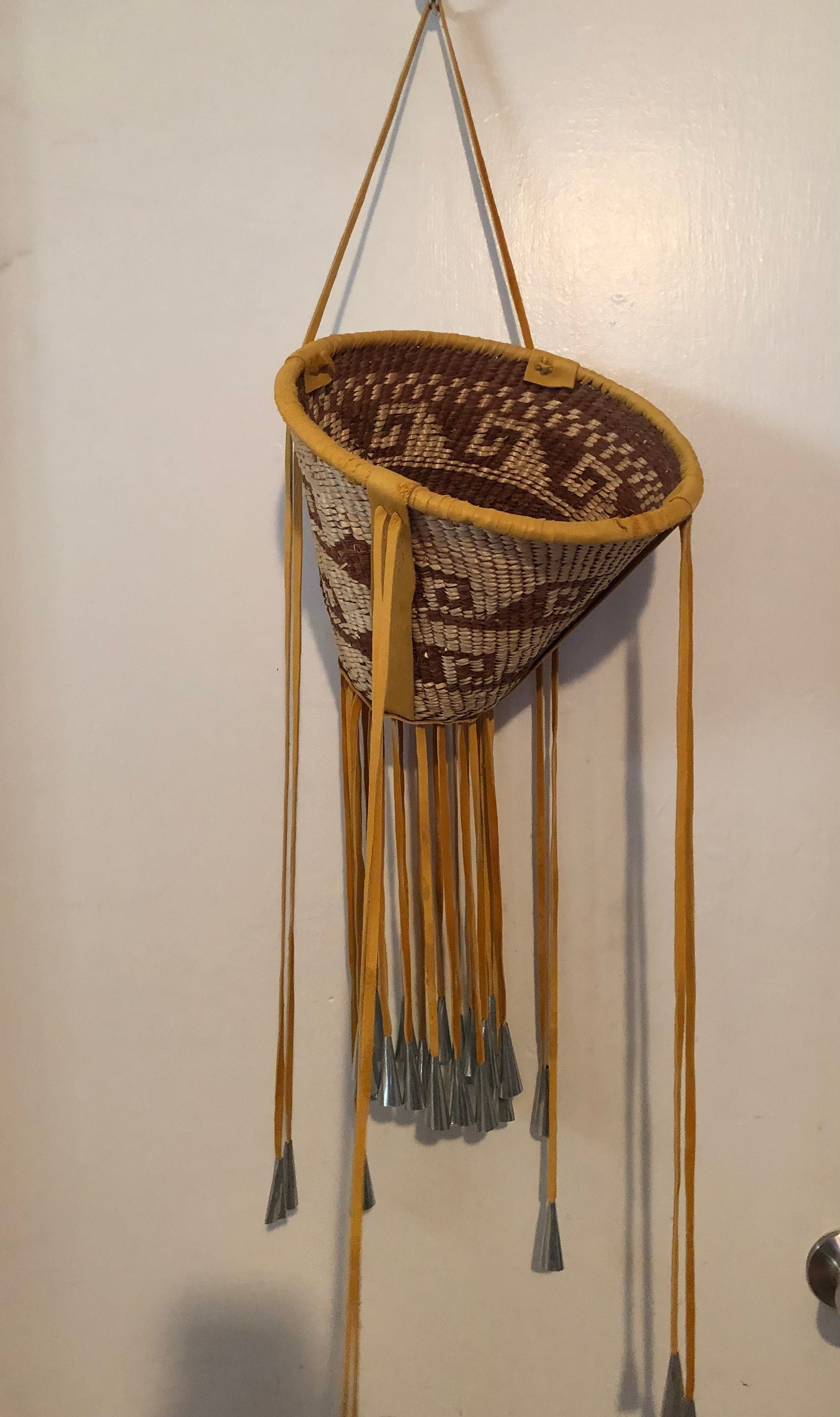 Vintage Large Apache Burden Basket - Etsy