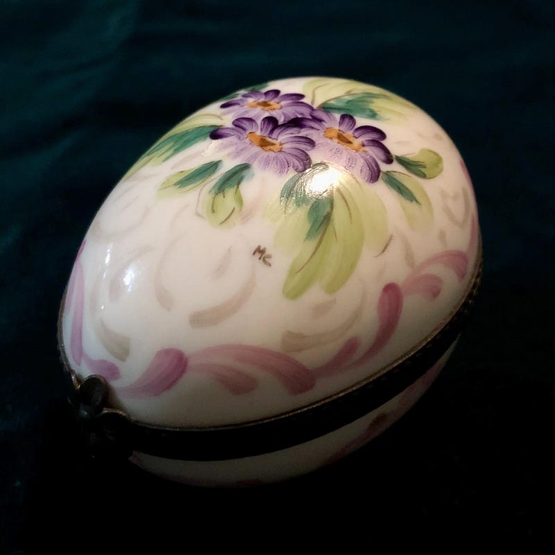 Limoge Trinket Box - Etsy