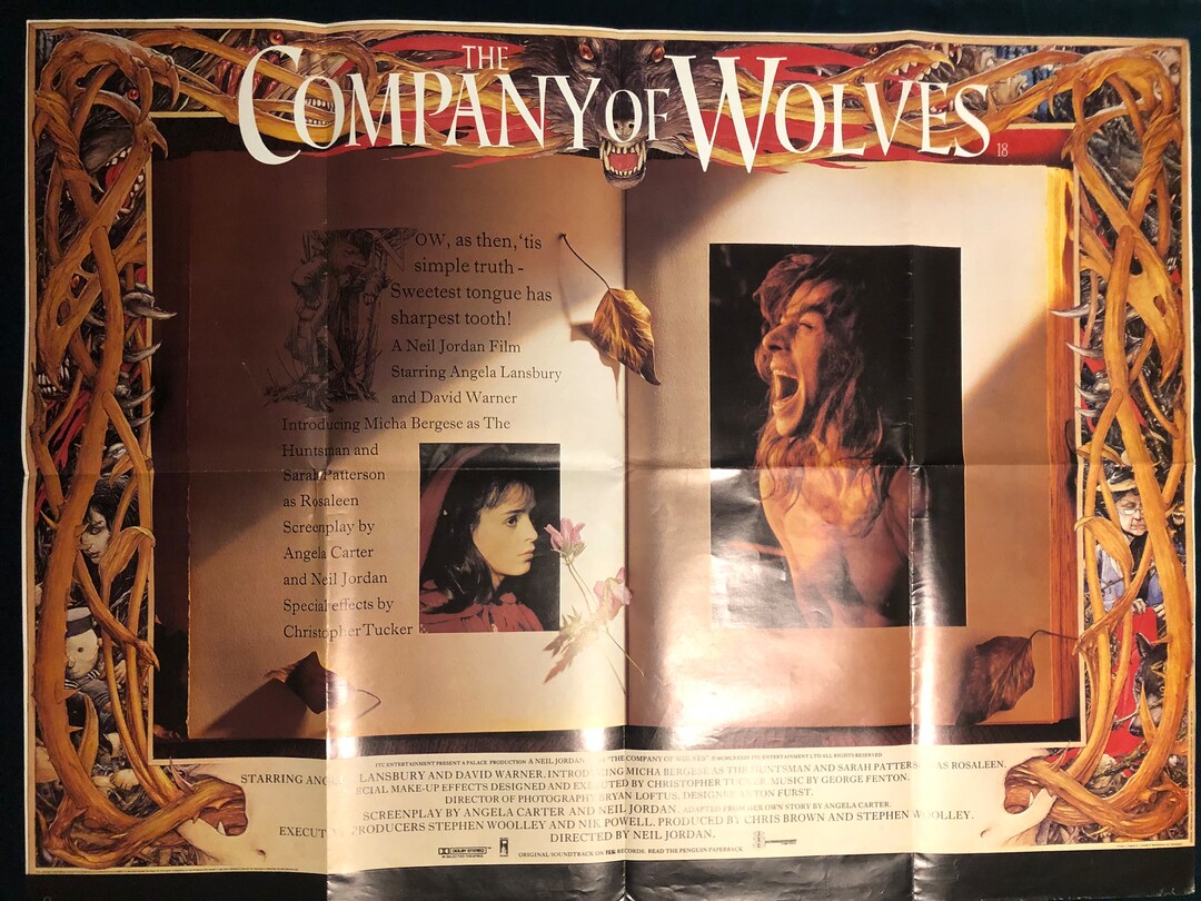 1985 the Company of Wolves Movie Poster - Etsy