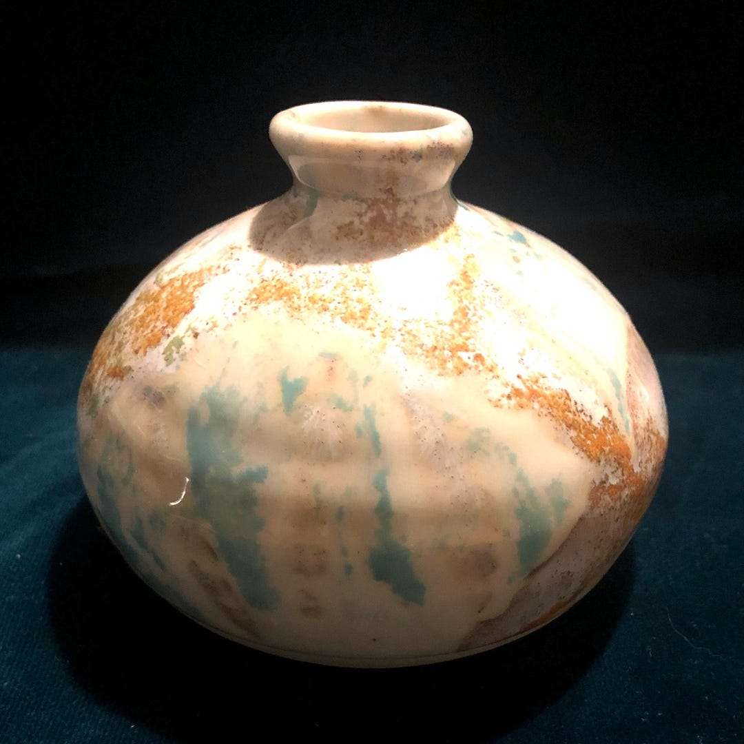 Vintage Kravec Studios Pottery Vase, of Naples Florida - Etsy