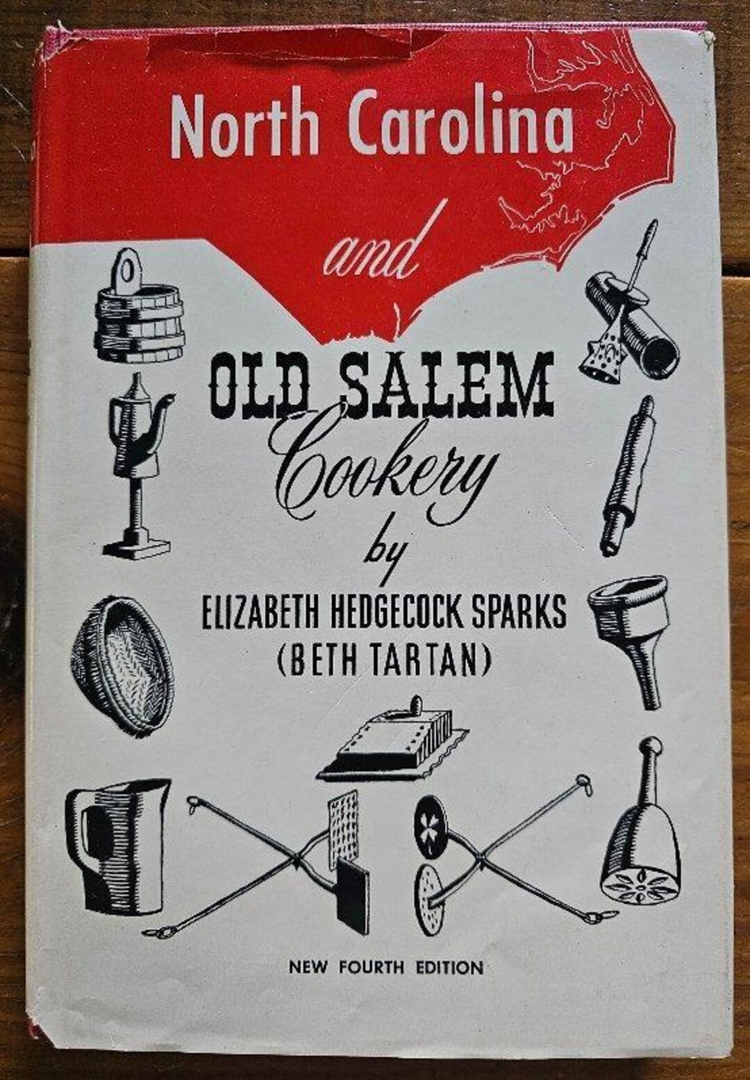 North Carolina and Old Salem Cookery, Hardback Cookbook by Elizabeth ...