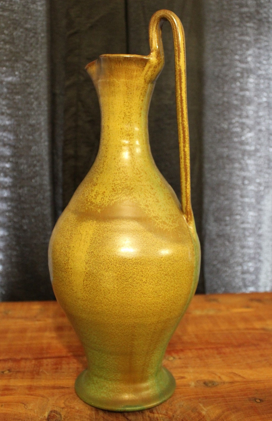 Stunning Large Rebecca Pottery Jug, Attributed to the Cole Family ...