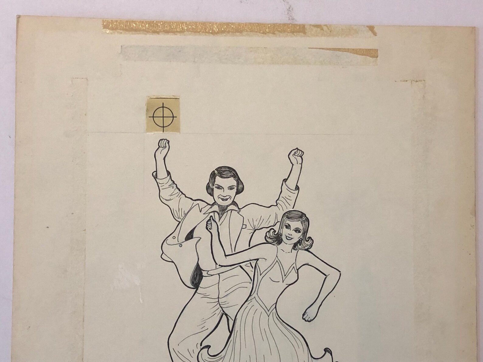 1970s Disco Dancers Illustration by Richard Mello - Etsy