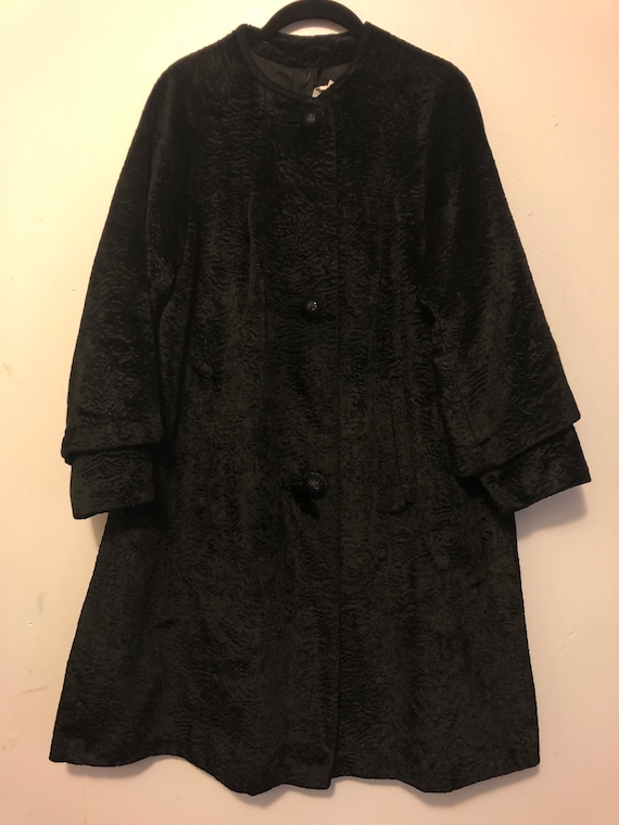 Persian Pelt Wool Coat Vintage! - Gem