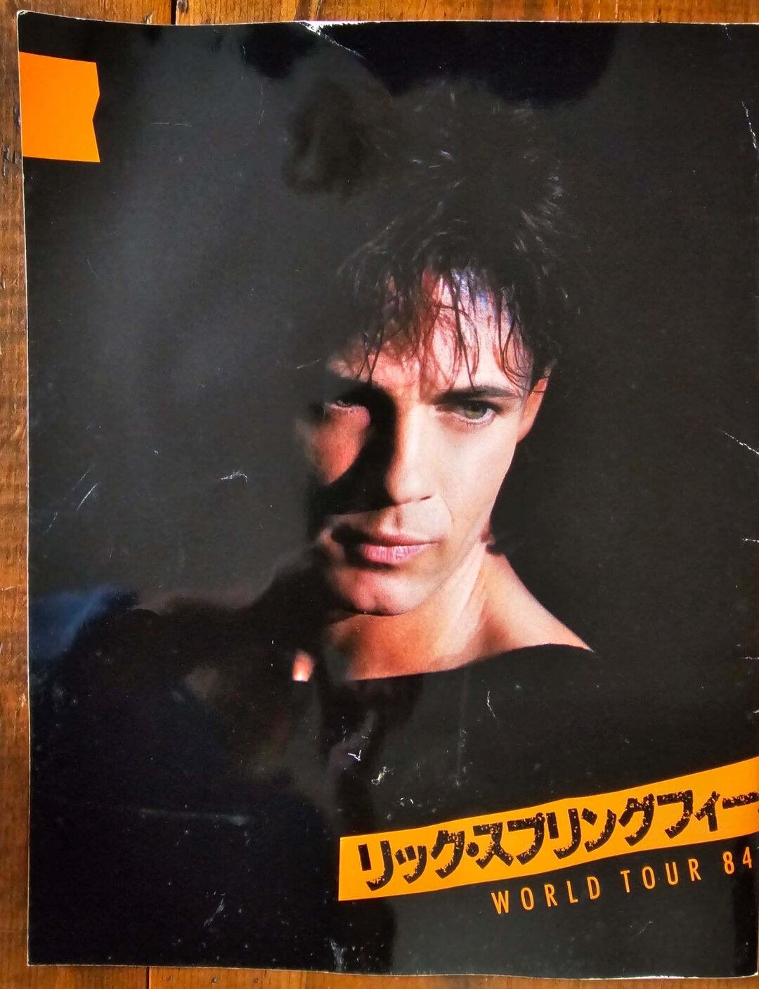 1984 Rick Springfield World Tour Concert Program, From Japan - Etsy