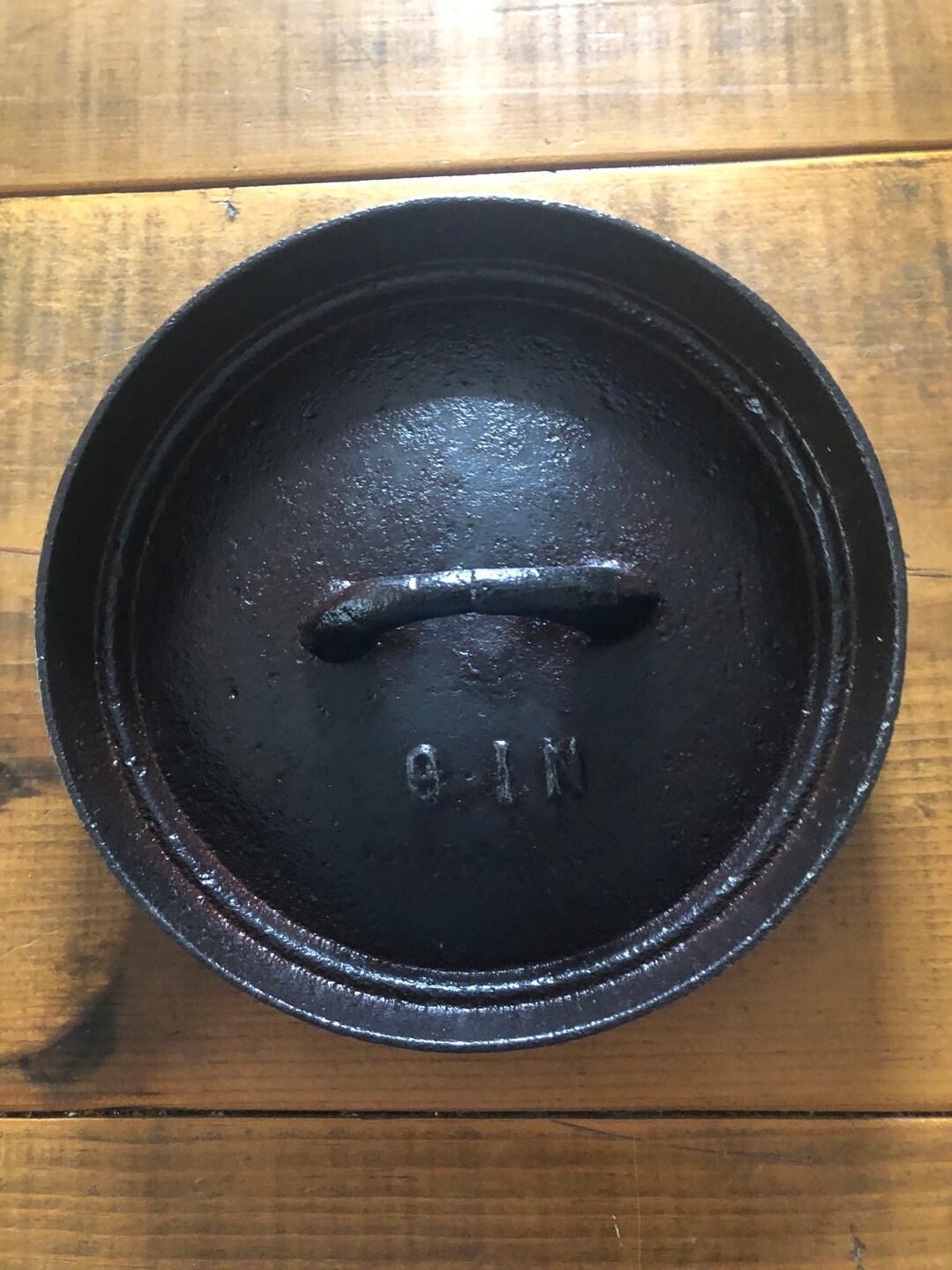 8 Inch Gate Marked Cast Iron Lid - Etsy