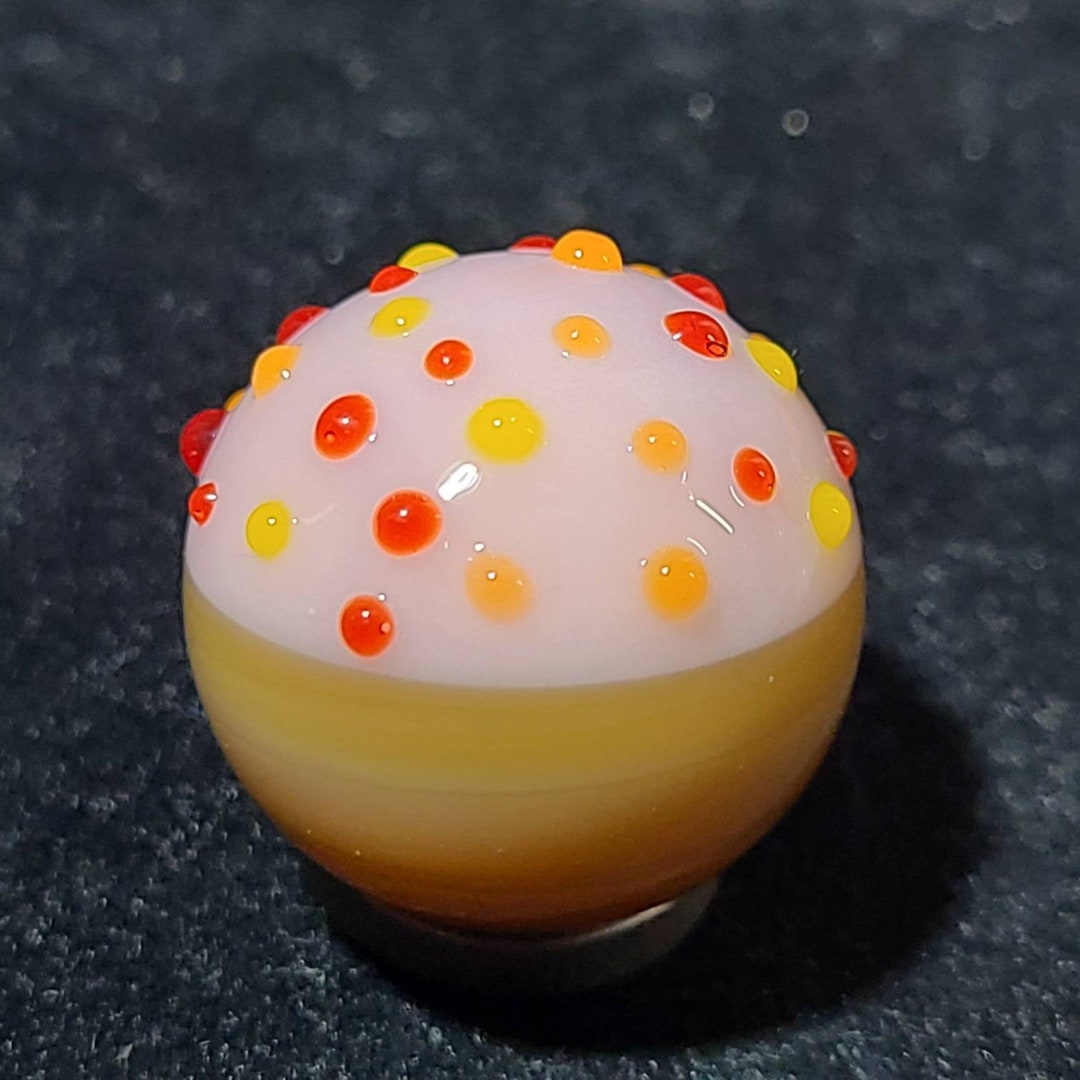 Pink Frosted Donut Hole Marble - Etsy