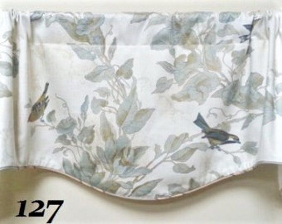 Heritage House Windsong Ivory or Parchment window Valance - Etsy