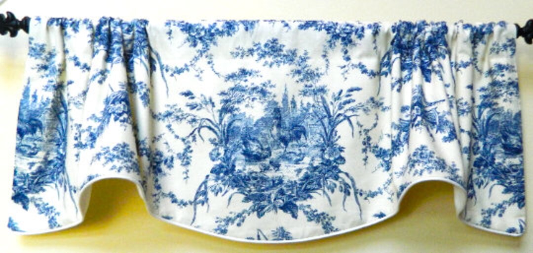 Waverly La Petite Ferme Window Valances French Country Rooster Pattern ...