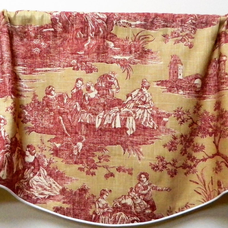 French Country Toile - Etsy