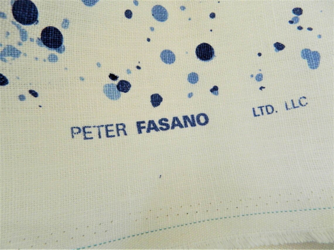 Peter Fasano Spatter Dash Sonic Blue Blue Decorative Throw - Etsy