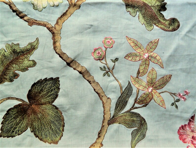 Kravet Couture Floral Mineral-embroidered Floral Decorative - Etsy Kravet Couture Floral Mineral-embroidered Floral Decorative - Etsy
