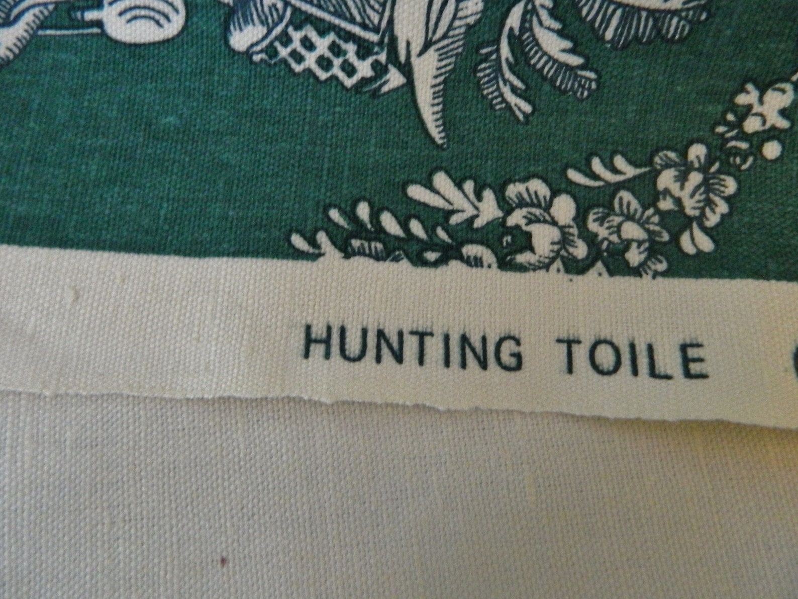 Brunschwig & Fils Hunting Toile-single Sided Decorative Throw - Etsy