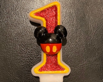 Mickey Candle - Etsy