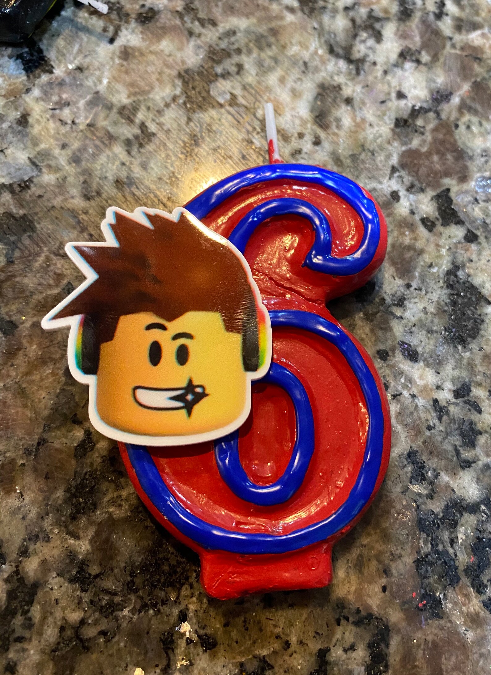 3 inch Roblox birthday candle Custom | Etsy