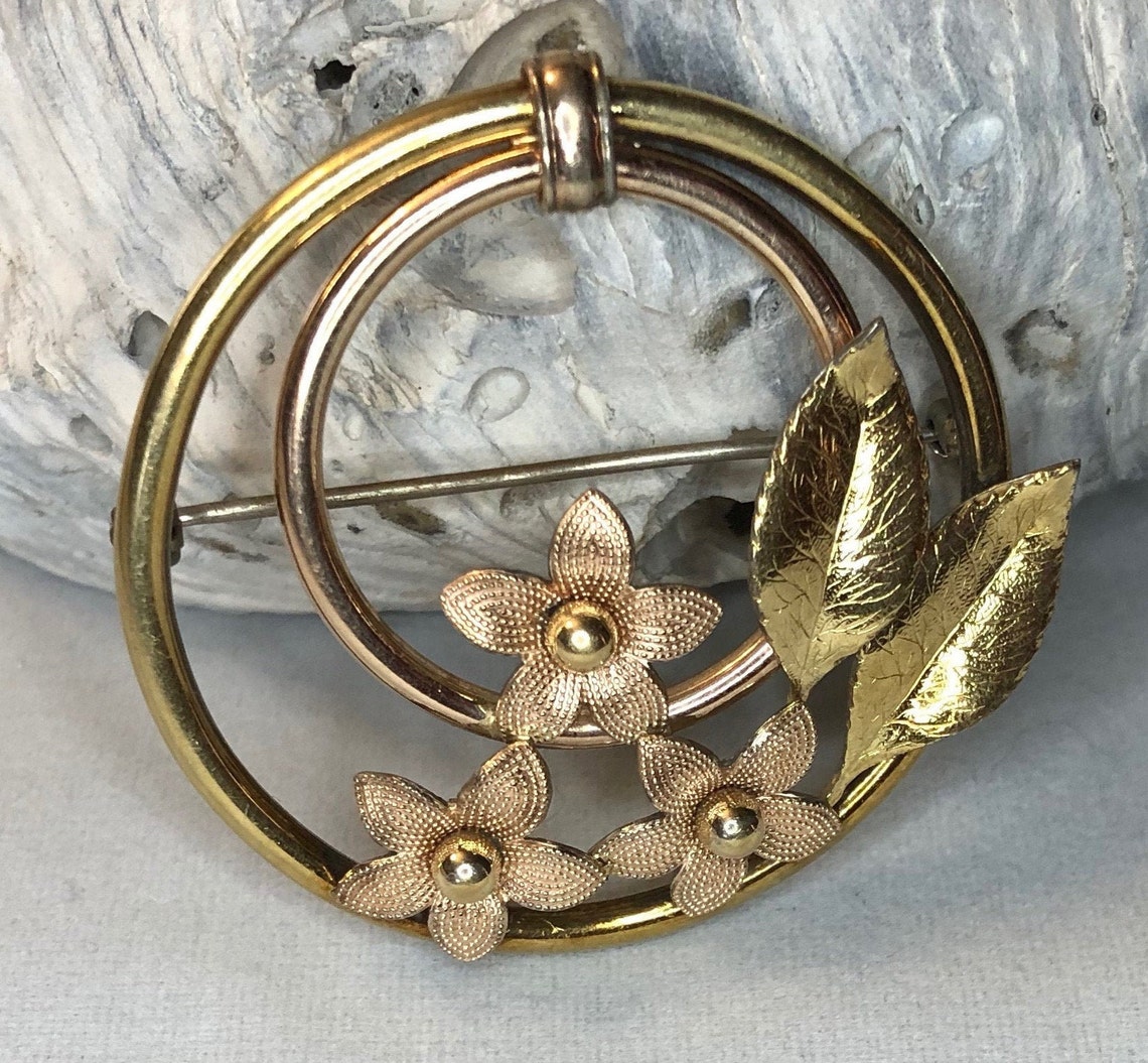 Vintage Krementz Brooch - Etsy