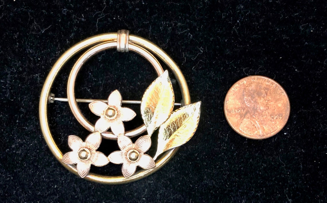 Vintage Krementz Brooch - Etsy