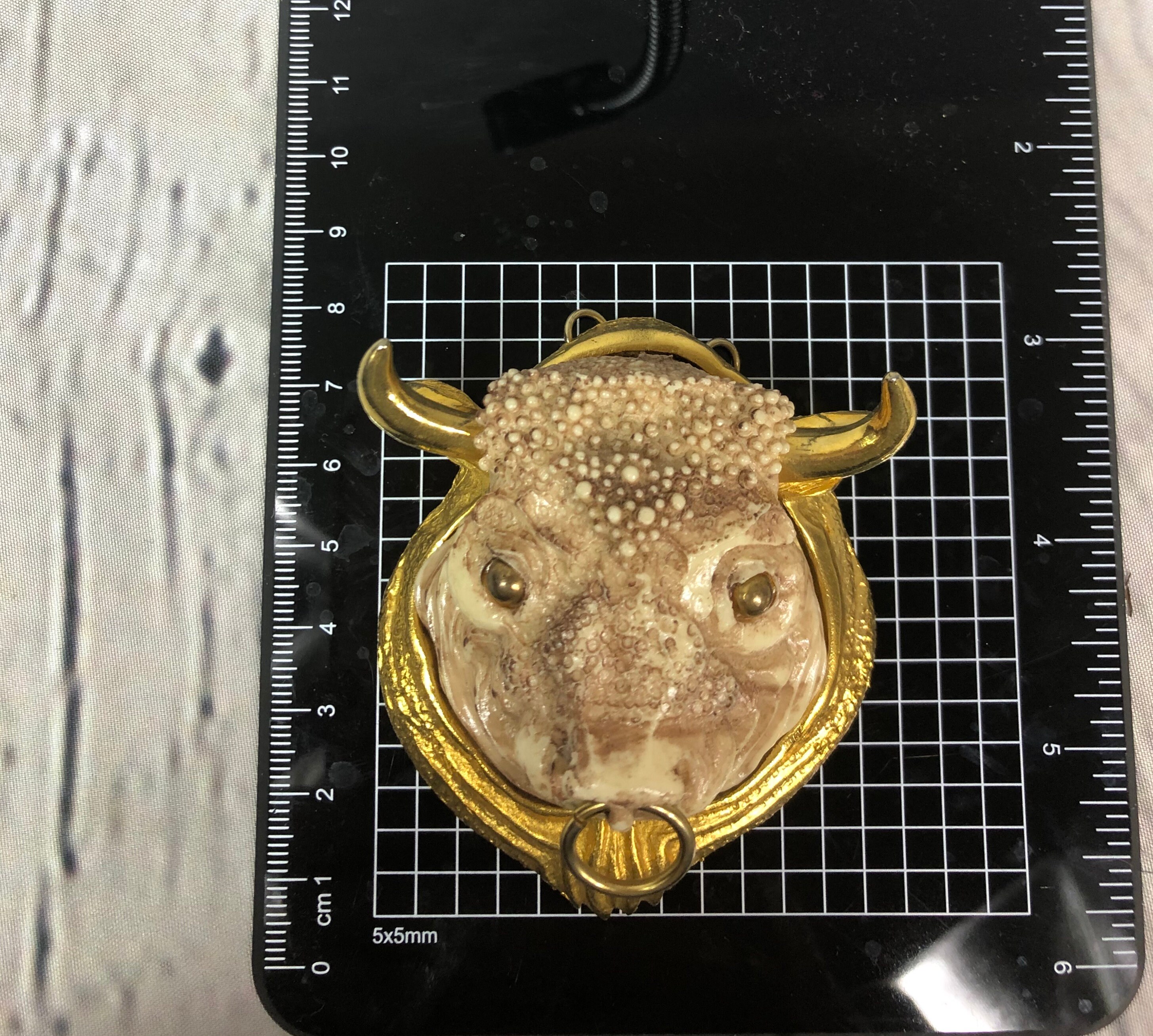 Vintage Razza Taurus Pendant- Part of His Famous 70's Astrological ...