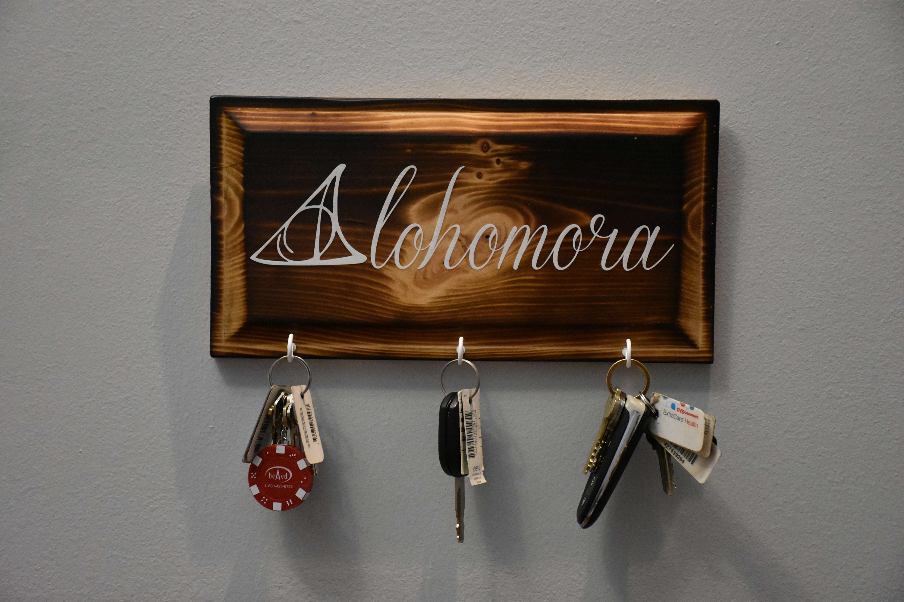 Alohomora Key Holder - Etsy