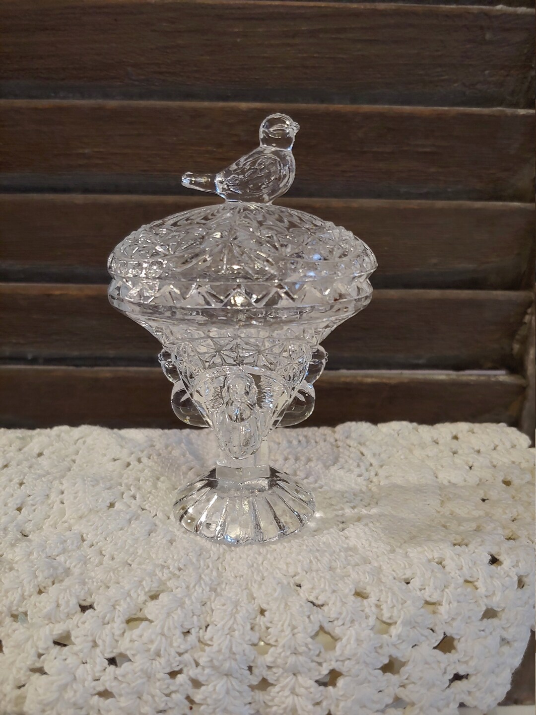 Small Pedestal Trinket Box - Etsy