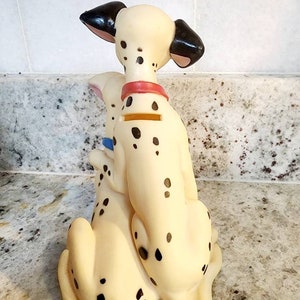 101 Dalmations Coin Bank Pongo, Perdita, and Puppy Soft Rubber 1980s ...