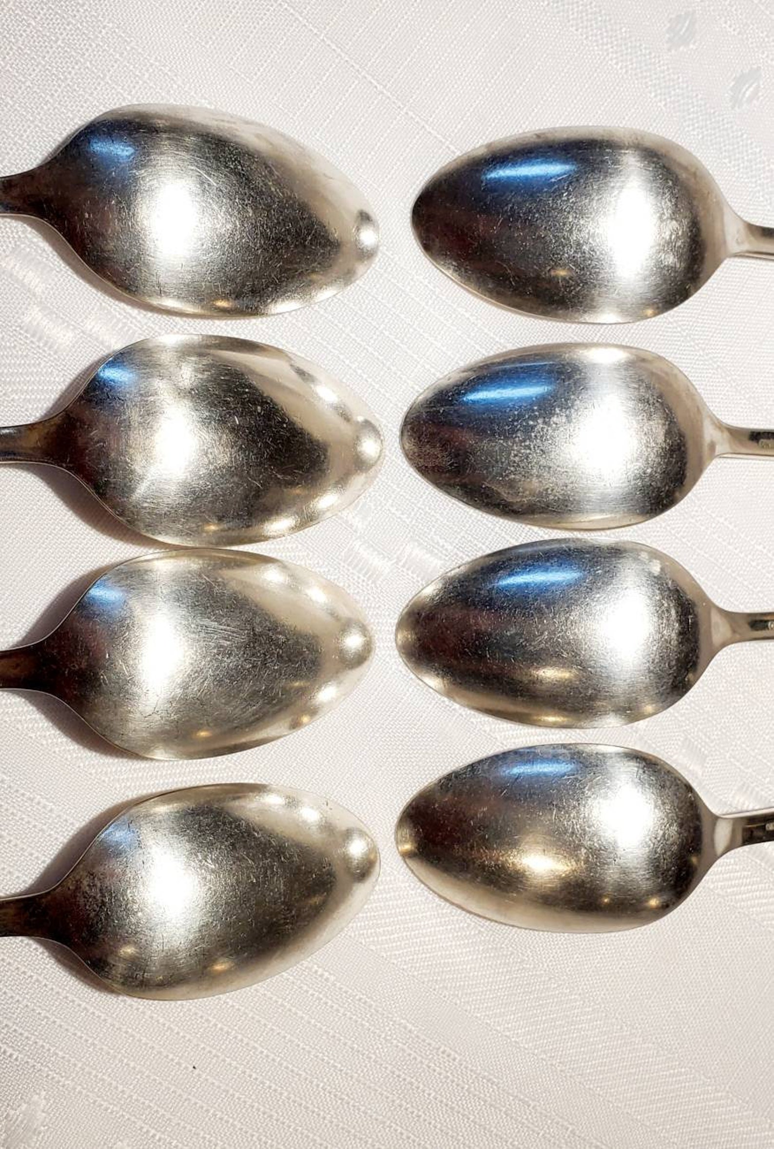 Lot of 8 Oneida Hotel Plate Teaspoons Hotel Two Pattern 6 1/8 | Etsy