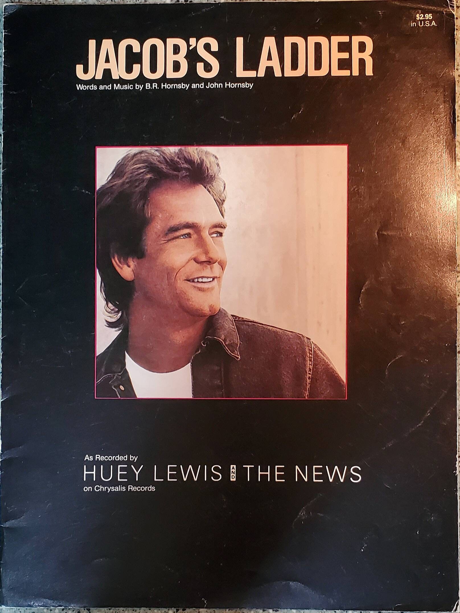 Jacob's Ladder Vintage Sheet Music 1986 Nagrane przez Huey Lewis i News ...