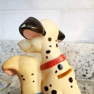101 Dalmations Coin Bank Pongo, Perdita, and Puppy Soft Rubber 1980s ...