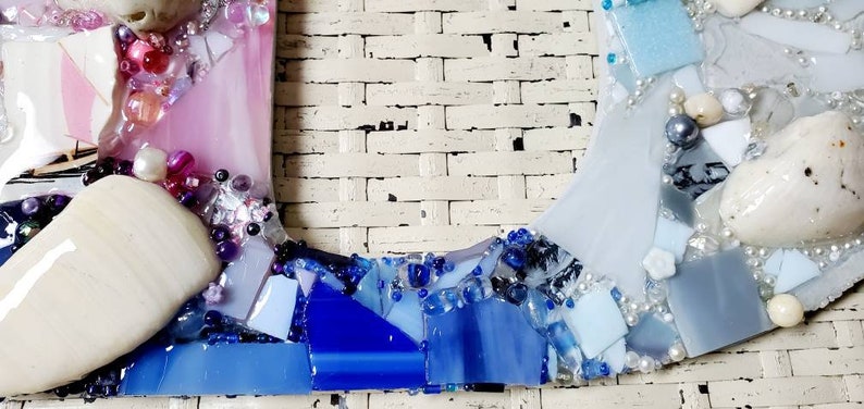 Letter b Mosaic Initial Collage Art Piece/wall Art | Etsy