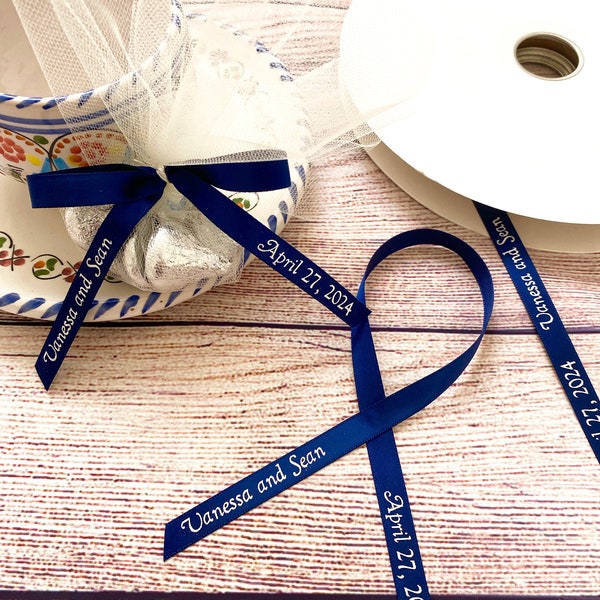 Personalized Ribbon for Favors - Etsy
