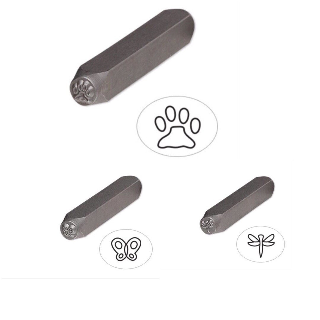 Customizing Jewelry Punch Steel Tool Set, Metal Stamping Kit, Dog Paw ...