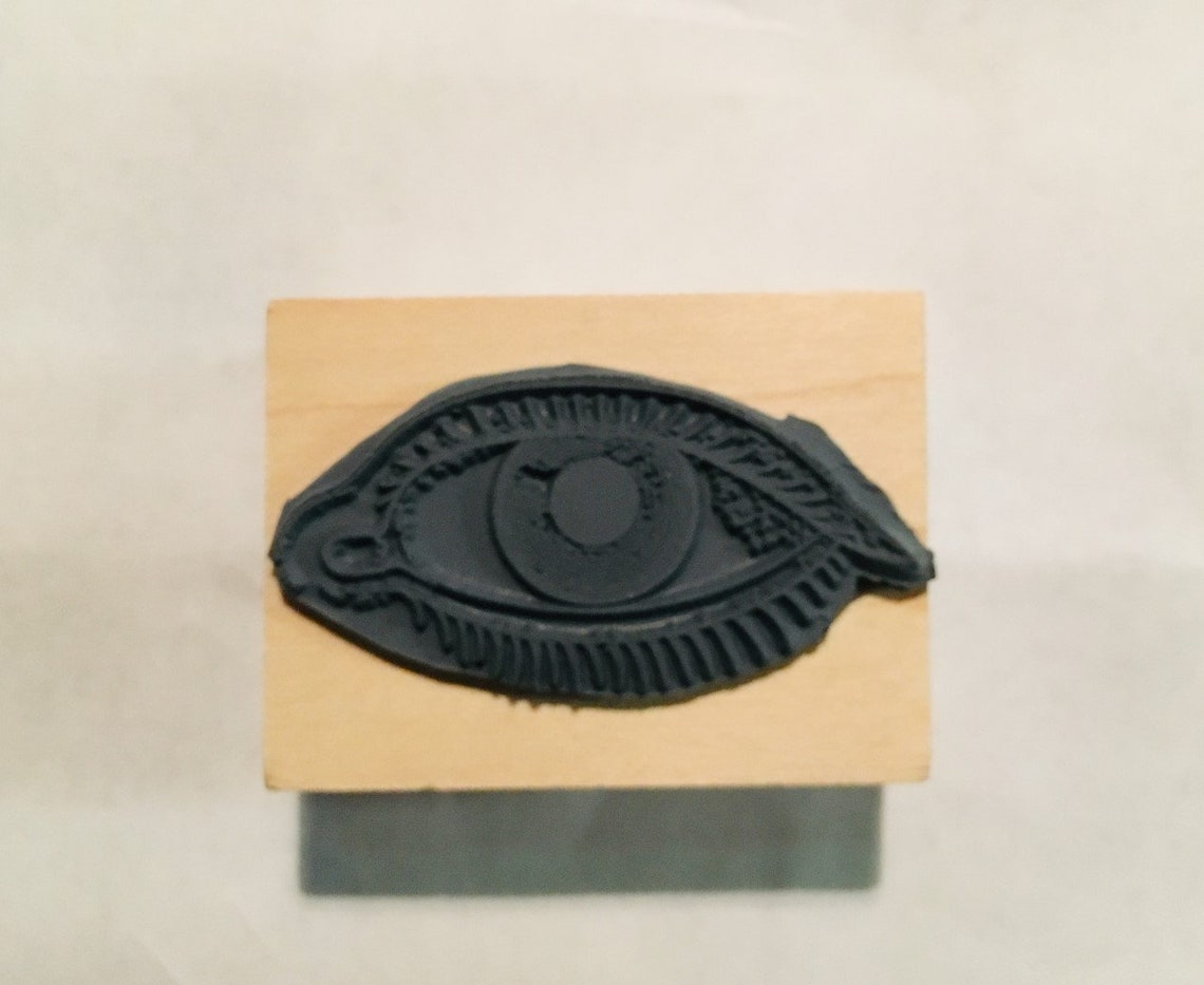 Eye Rubber Stamp Boho Rubber Stamp - Etsy