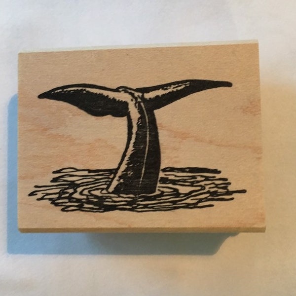 Whale Rubber Stamp - Etsy