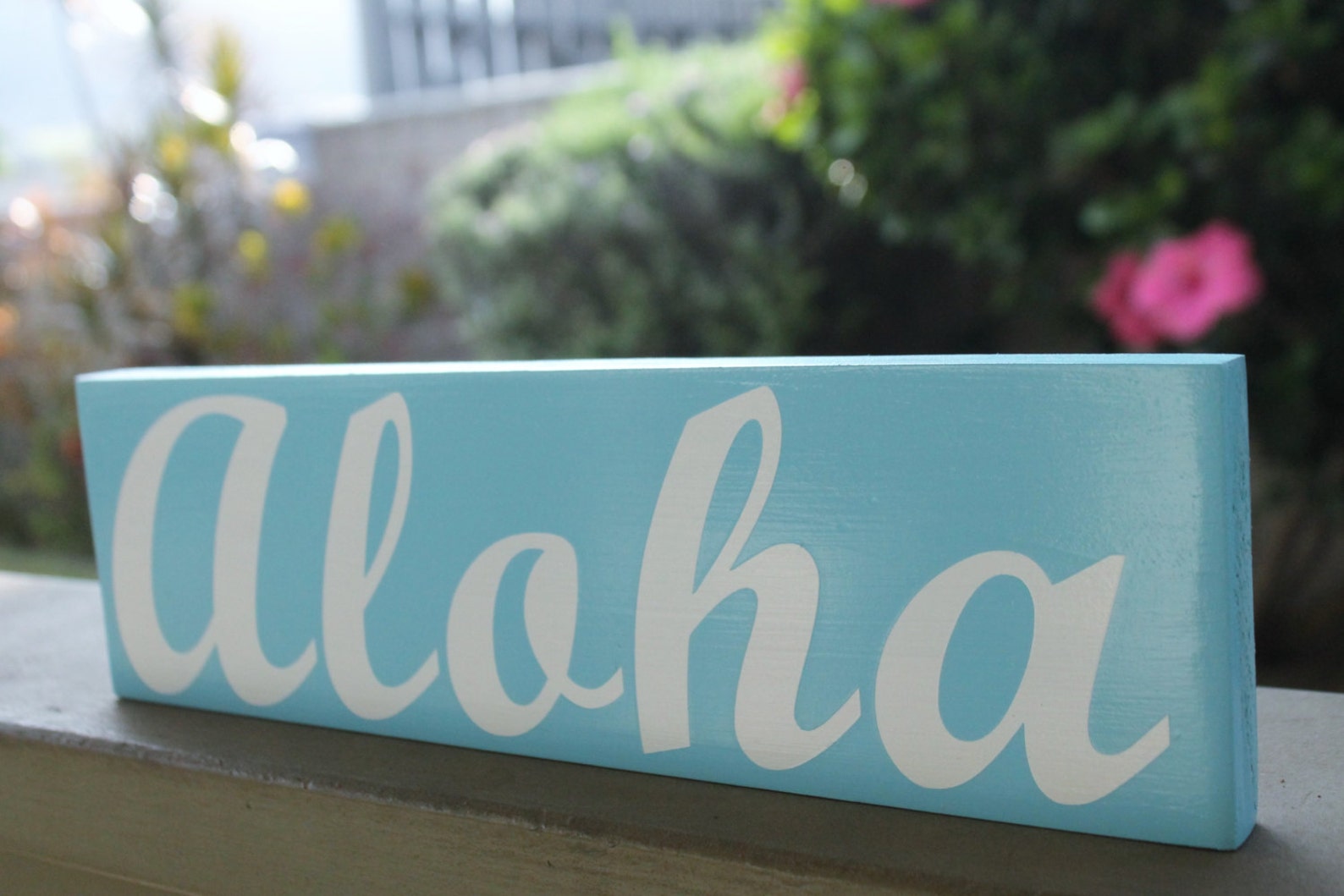 Aloha Wood Sign - Etsy
