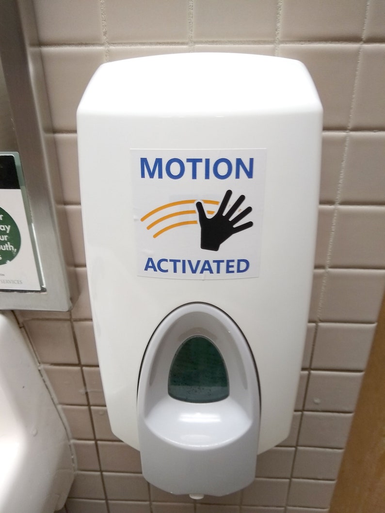 Clap Activated Motion Activated Voice Activated Prank Stickers - Etsy