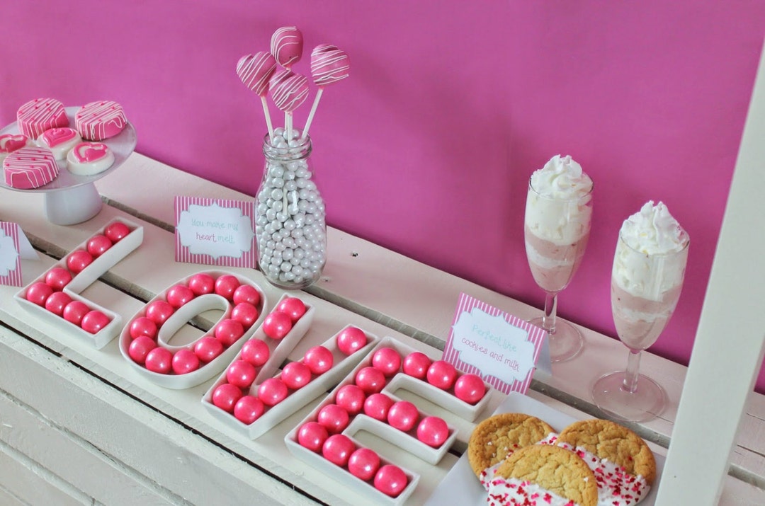LOVE Ceramic Letter Dishes for Weddings, Wedding Table, Engagement or ...