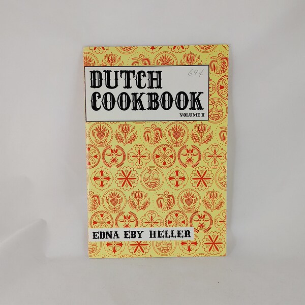 Dutch Cookbook - Etsy