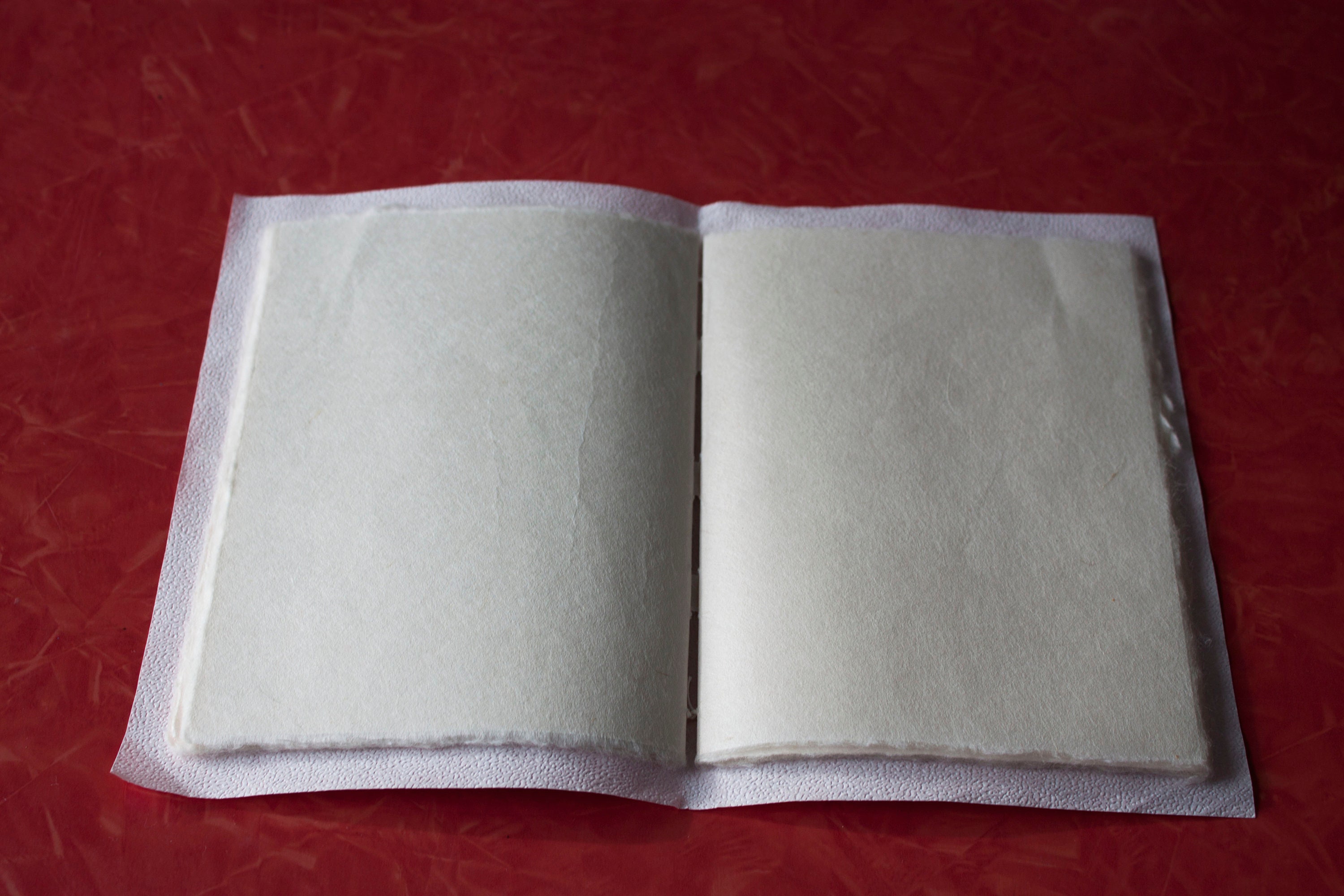 Iridescent Pink Notebook w/ Thai Kozo Pages | Etsy